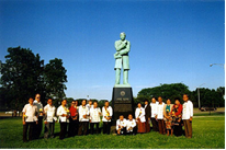 History...: Rizal Monument is the “Motto Stella”