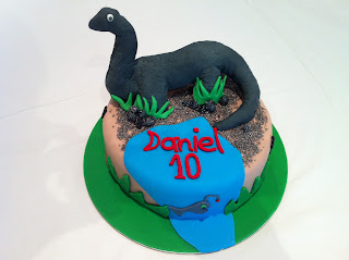 Mud Cake And More: Brontosaurus Birthday Cake