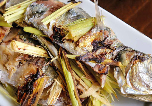 Receta: Jurel a la parrilla con hierba luisa