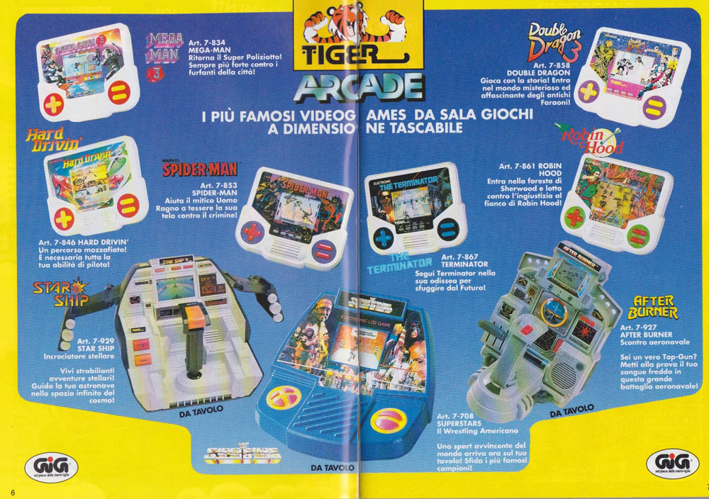 Gig è Bel, il catalogo di giocattoli del 1991