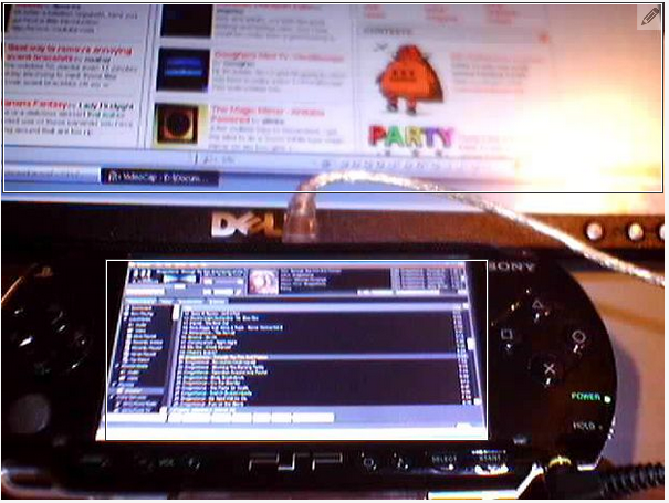 How to use PSP as a Monitor ~ Computer Cluster