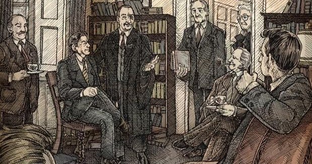 The Notion Club Papers - an Inklings blog: The Inklings in a group portrait