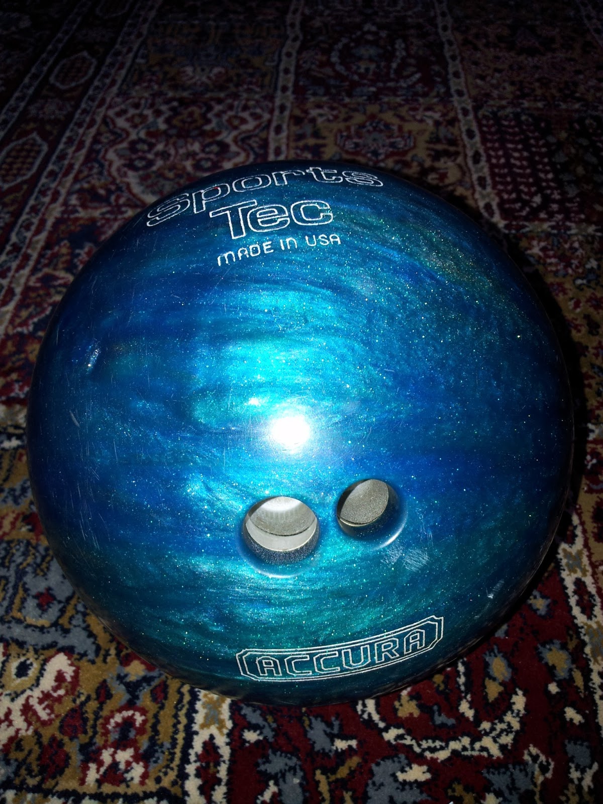KEDAI BOWLING ONLINE: Polyester Bowling Ball Sport tec accure 12 lbs++