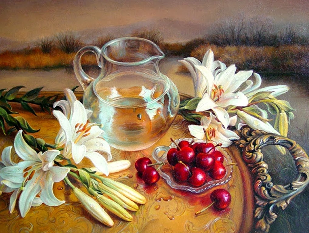 El arte es su máxima expresión : Realismo: Bodegones Pintura al Óleo.