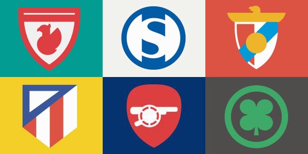 Minimalist Football Crest Designs (Gallery - Part 1) | FOOTY FAIR