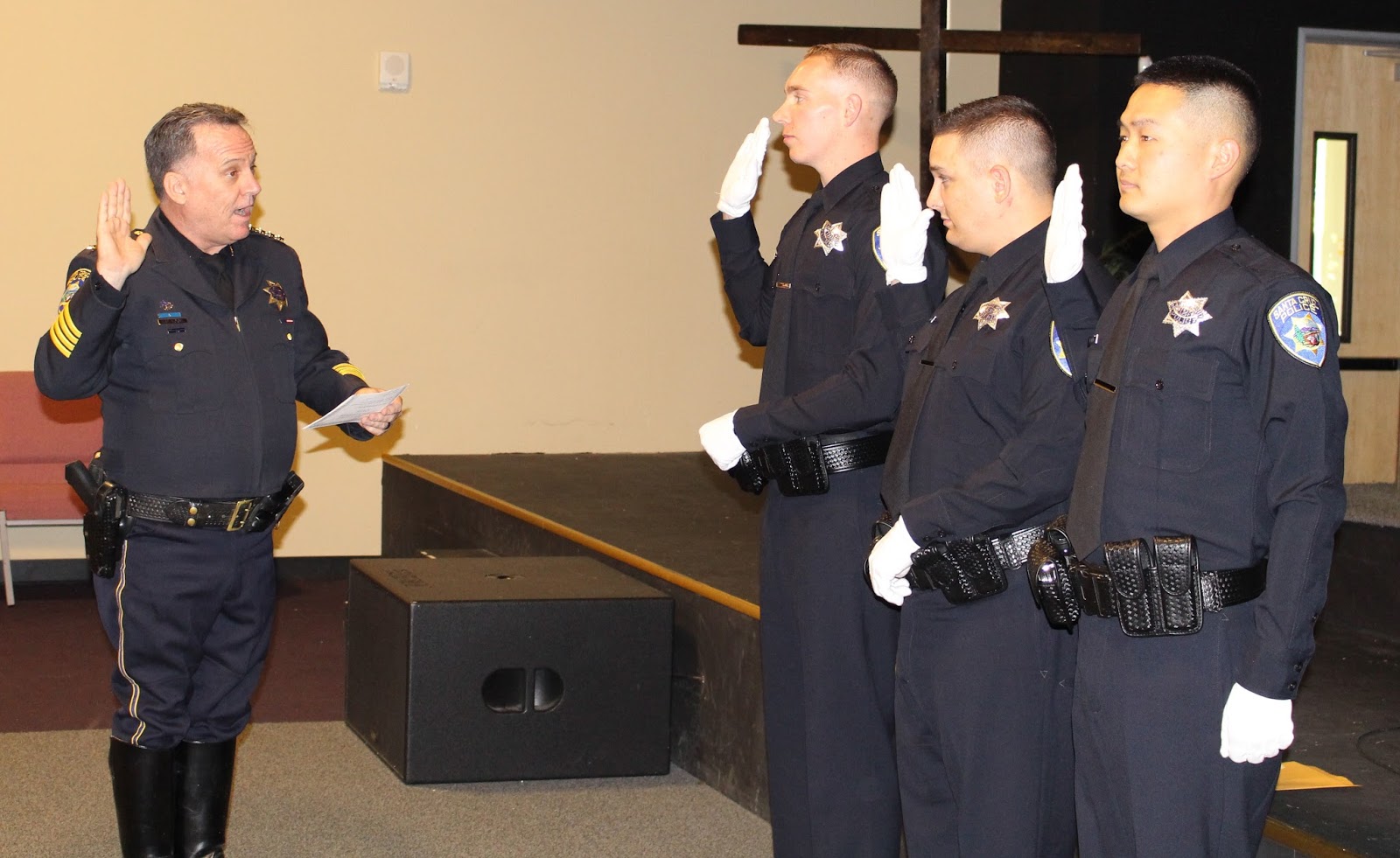 Santa Cruz Police: Welcome Our 3 Newest Officers - SCPD Graduates 3 ...