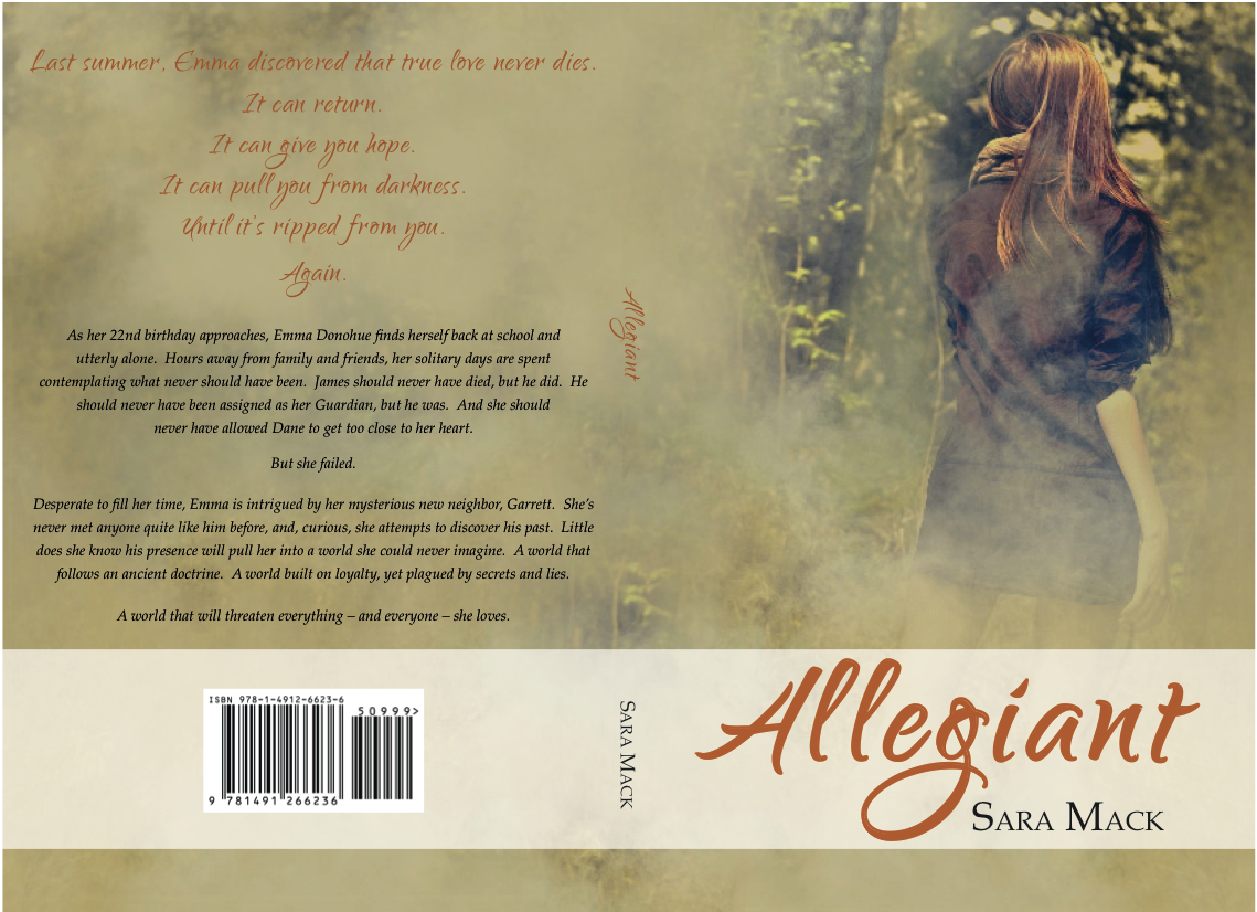 Sara Mack: Allegiant Cover and Release Date!