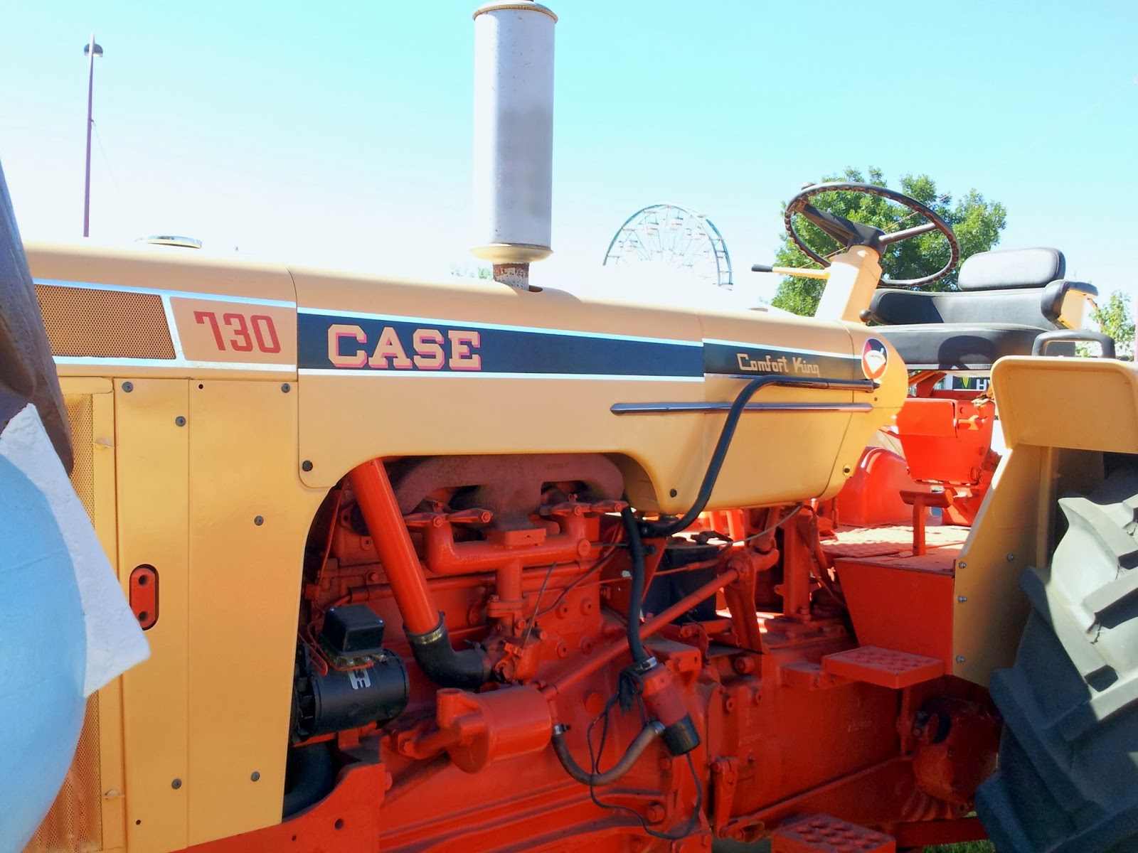 History and Culture by Bicycle: Clay County Fair: Vintage Tractors ...