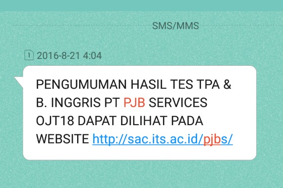 Dunia Fitri: Pengalaman Mengikuti Tes PT PJB Services OJT-18 Tahun 2016