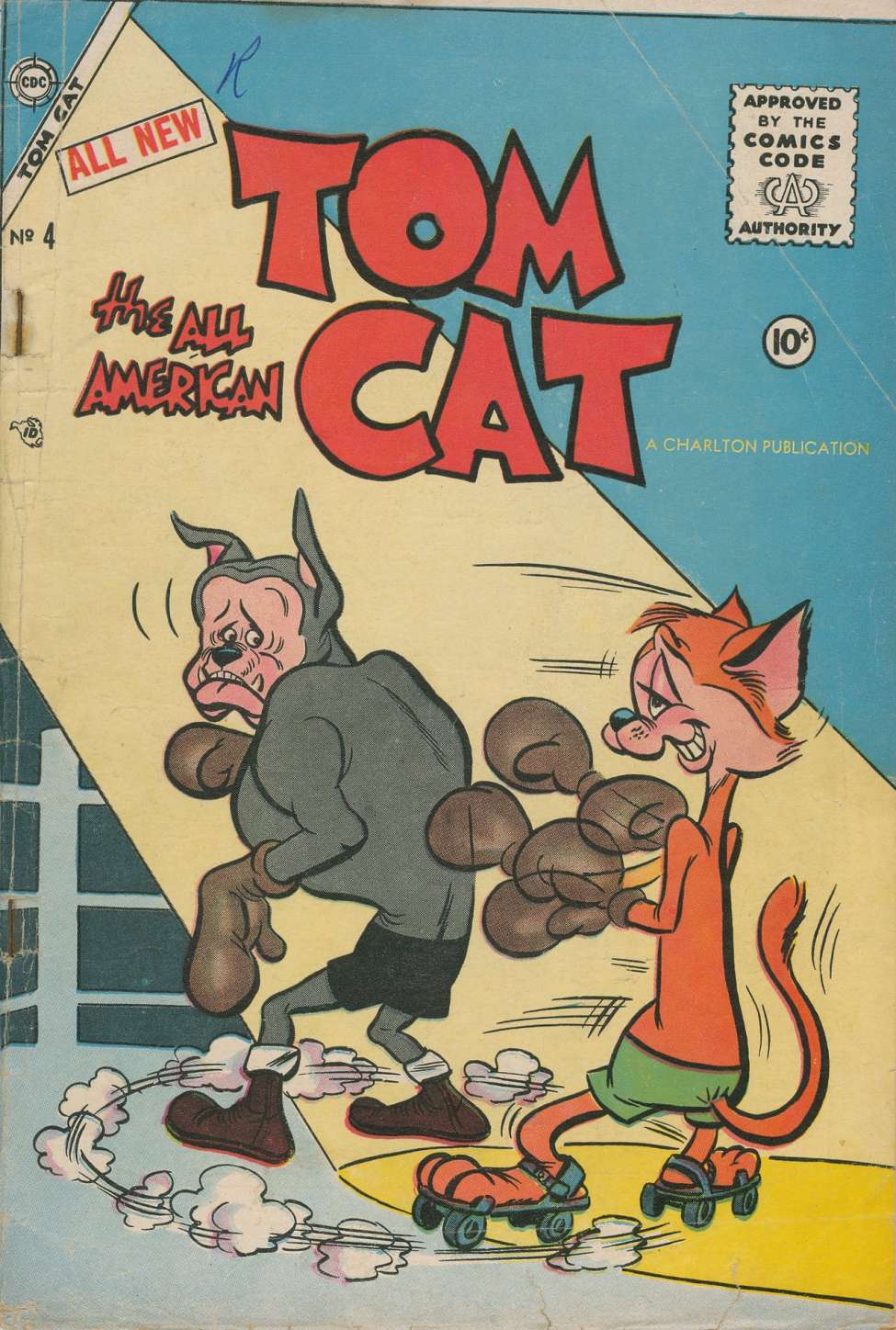 Old-fashioned Comics: Tom Cat #04 - #08 (1956 - 1957) Complete Series ...