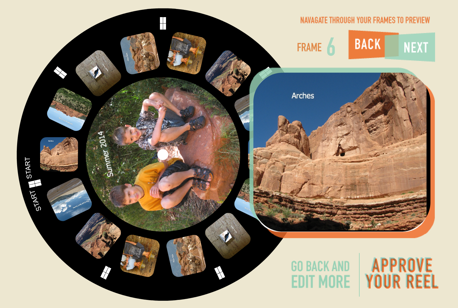 An Apel a Day: Retro custom Viewfinder with your pictures! Perfect for ...