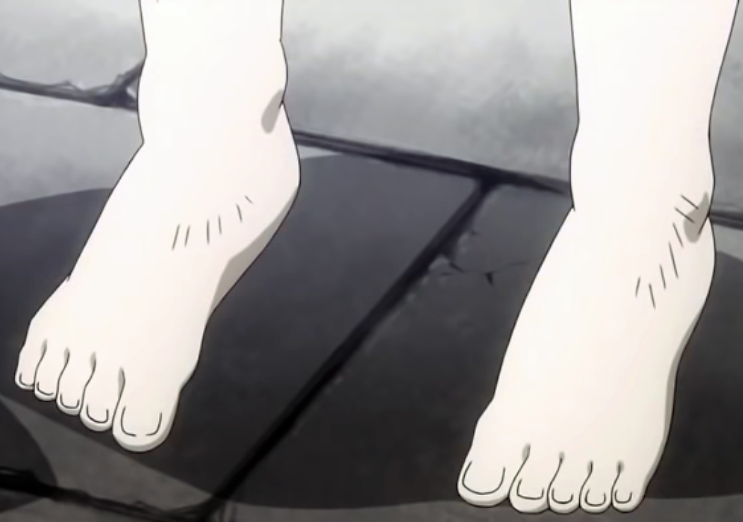 Anime Feet: Fairy Tail: Mavis Vermilion close-up shots