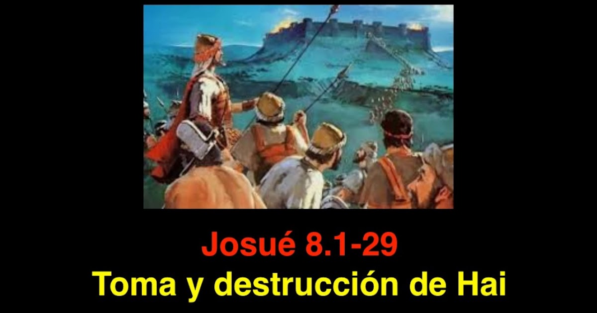 SOLA SCRIPTUTA: Comentario bíblico - JOSUÉ 8