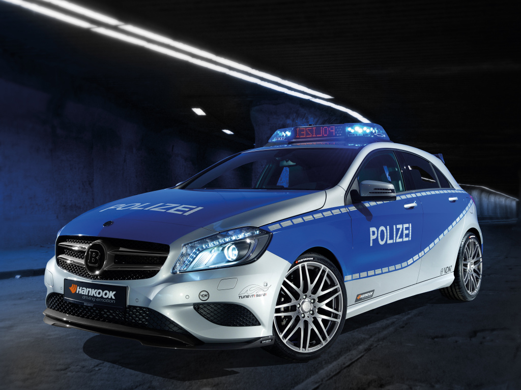 BRABUS W176 B25 Polizei "Tune it! Safe!" Concept | BENZTUNING