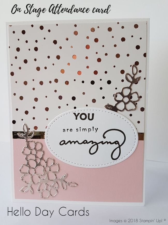 Hello Day Cards: Celebrating my team