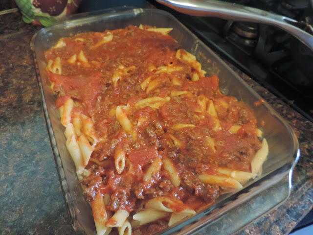 Baked Three Cheese Penne Pasta - The Kitchen Wife