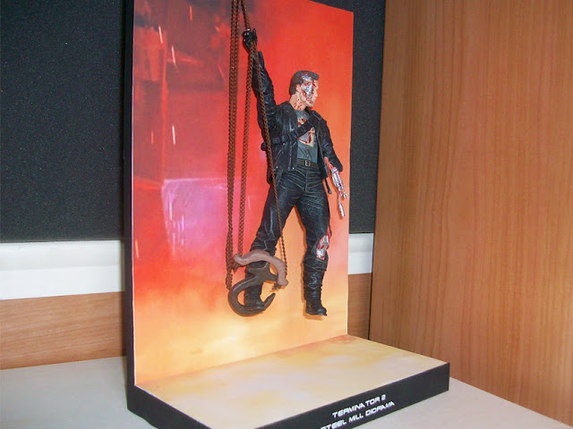 Shaolin customs: Terminator 2 Steel Mill diorama