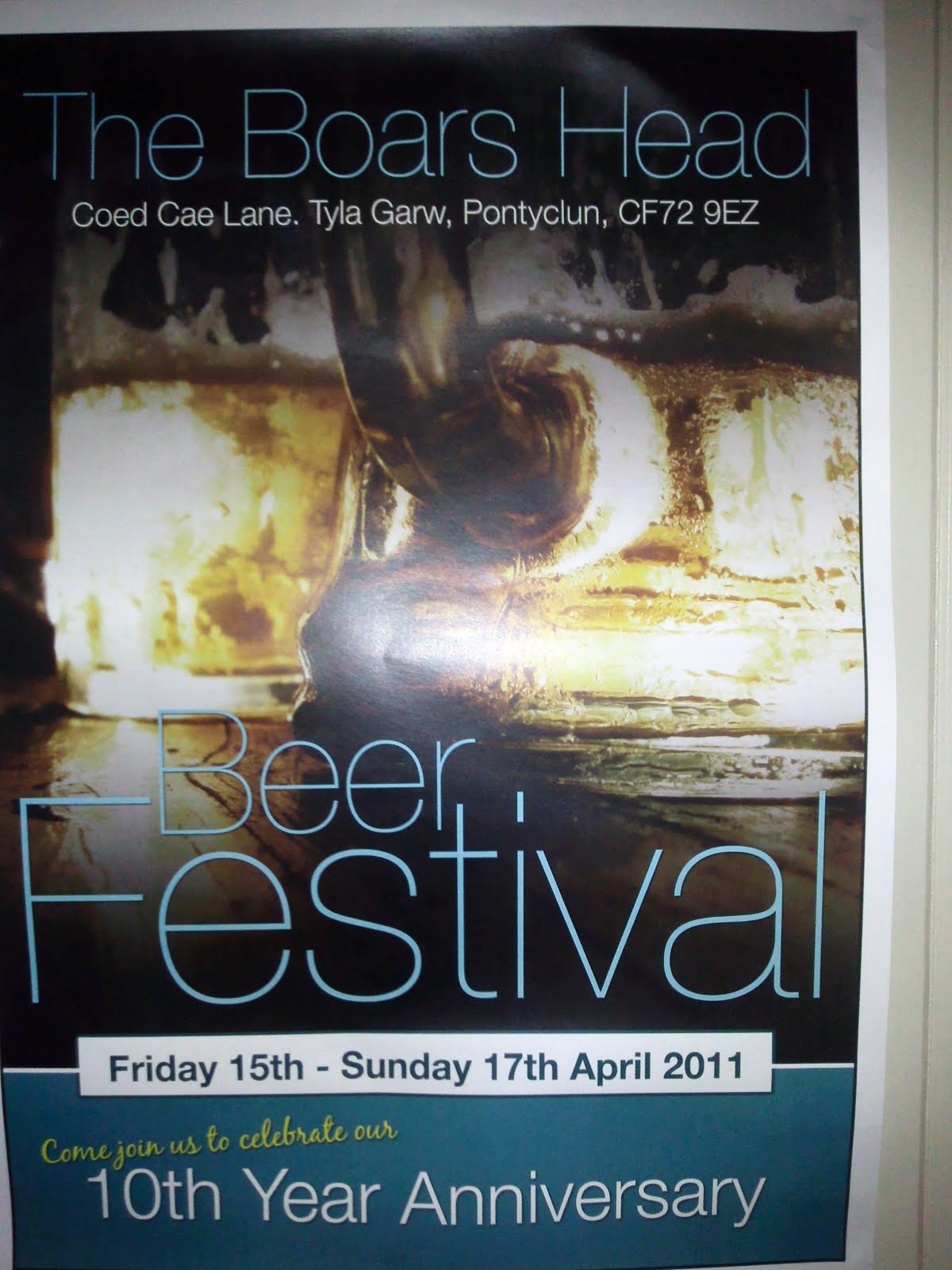 Blood, Stout and Tears.: Review: Boar's Head, Tyla Garw, April festival