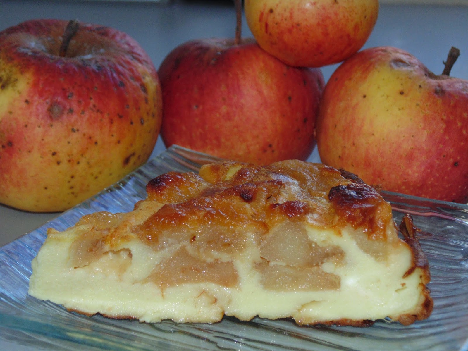 Caramelized apple flan - recipe (including photos) | Life in Luxembourg