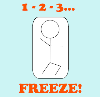 Learning is fun!: Freeze game (Butterflies)