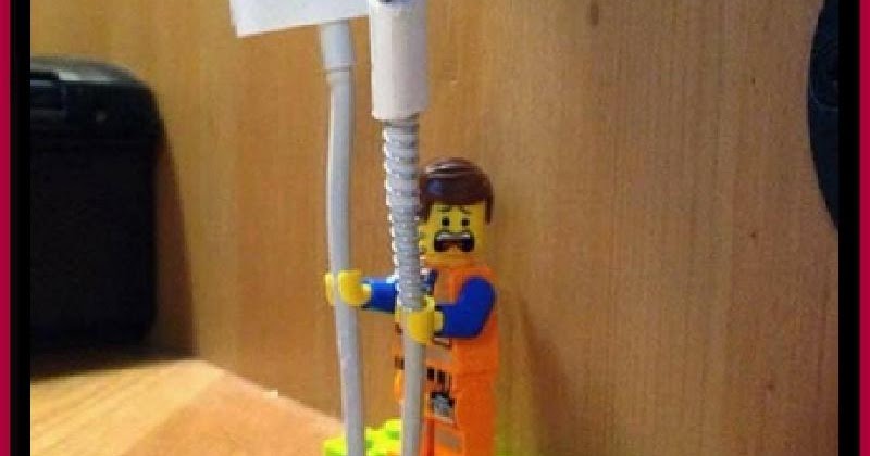 Dollar Store Crafter: DIY Lego Cable Holder