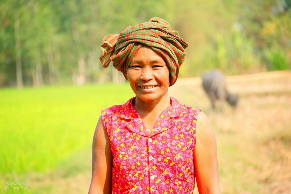 Rural Cambodia dress up. - Ploy Photography