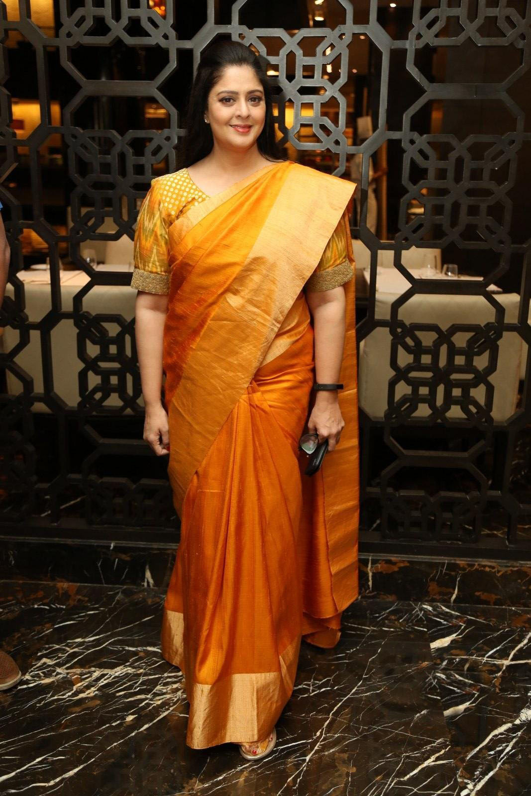 Actress Nagma Images At TSR National Film Awards 2019 Press Meet