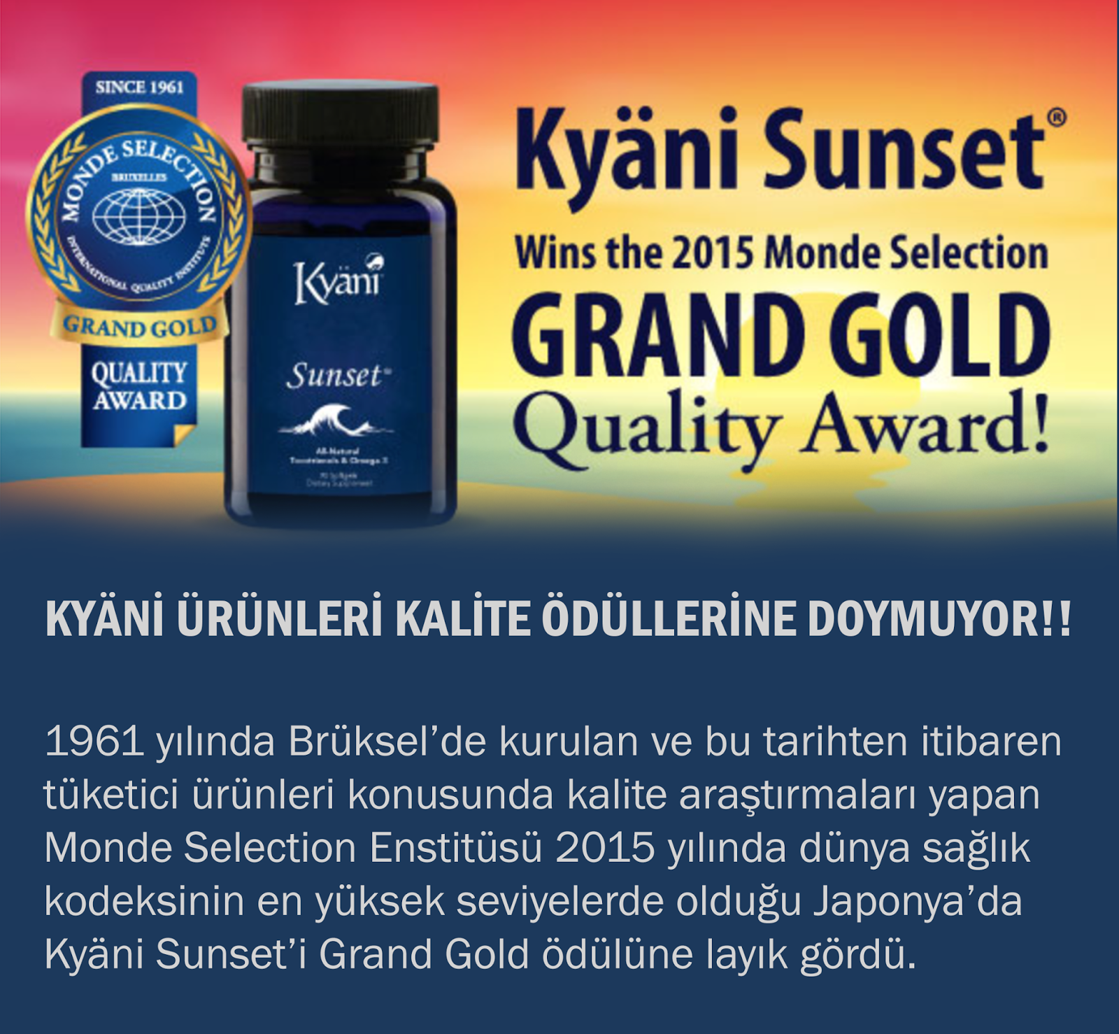 Kyani Ürünleri Hakkında Bilmeniz Gereken Herşey: 2015