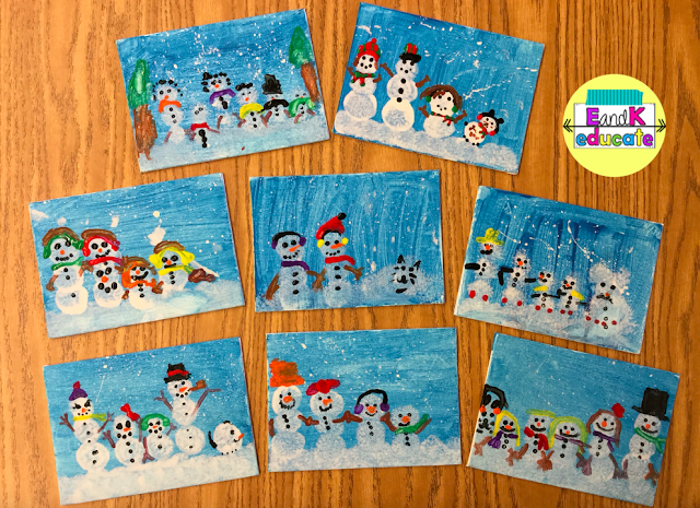 Sunshine and Crayons: Snow Family Parent Gifts