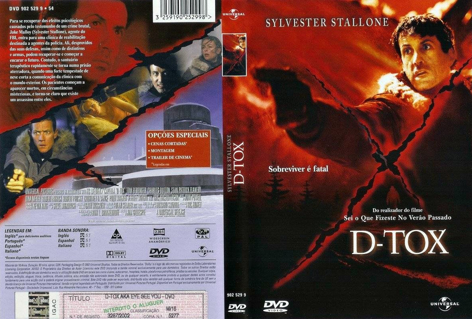 D-Tox | CAPAS DVD'S OFICIAIS