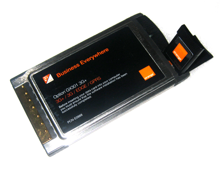 Planet Modem: Option GlobeTrotter GT MAX GX0301 3G+ HSUPA