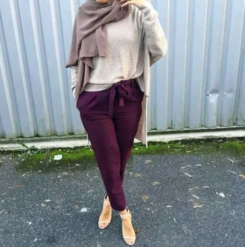 20 Awesome Hijab Pants Outfits
