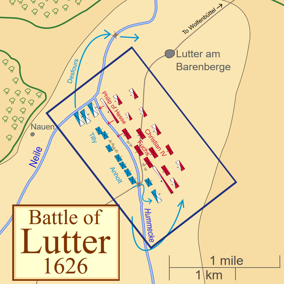 Donner und Blitzen: Battle of Lutter (1626) - a Field of Glory ...