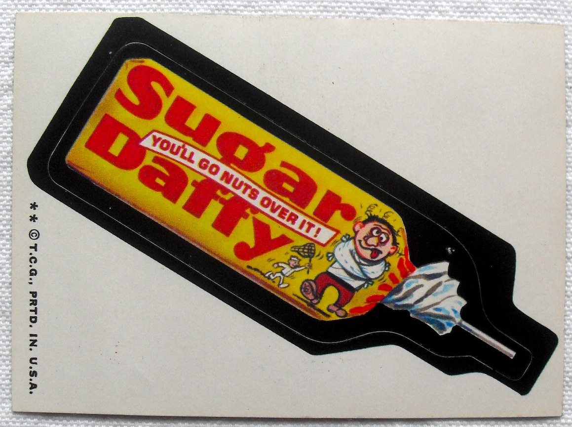 ART SKOOL DAMAGE : Christian Montone: 1974 Wacky Packages Stickers (6th ...