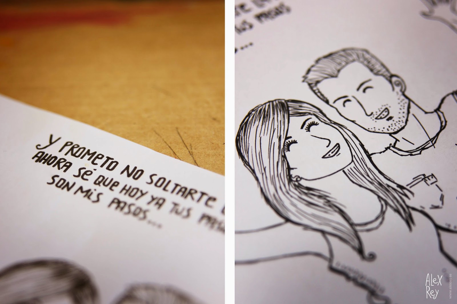 Life in Other Planets: ...Y prometo no soltarte la mano. Láminas ...