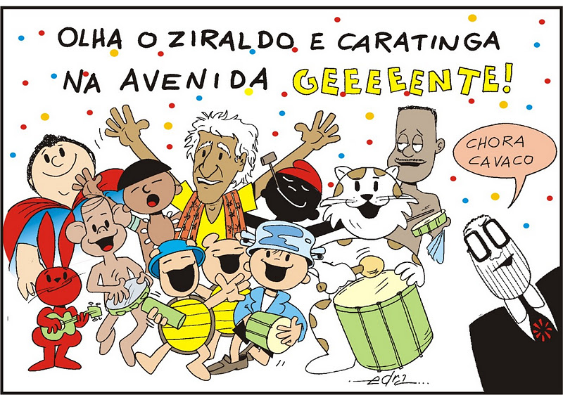 Cartunista EDRA: Salão de Humor de Caratinga vai Cair no Samba com a ...