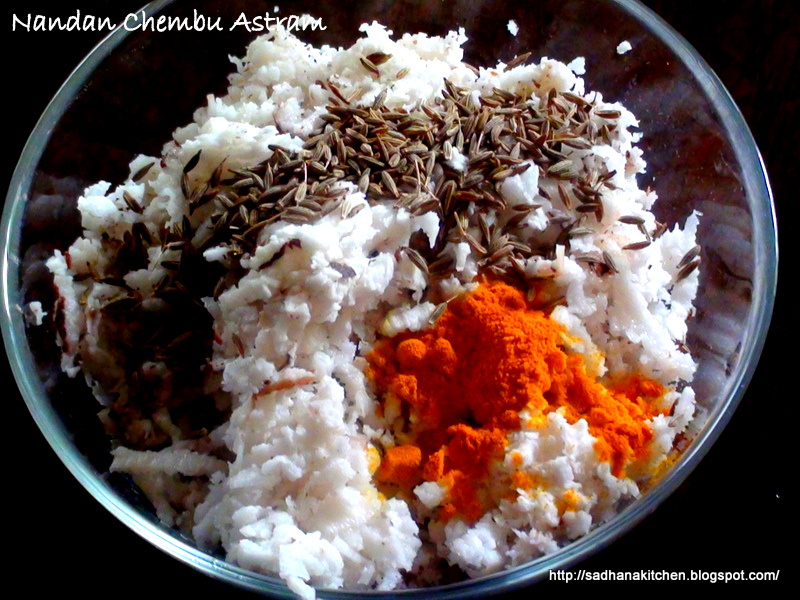 Madappalli - Temple's Kitchen: 495:Nadan Chembu Astram/ Traditional ...