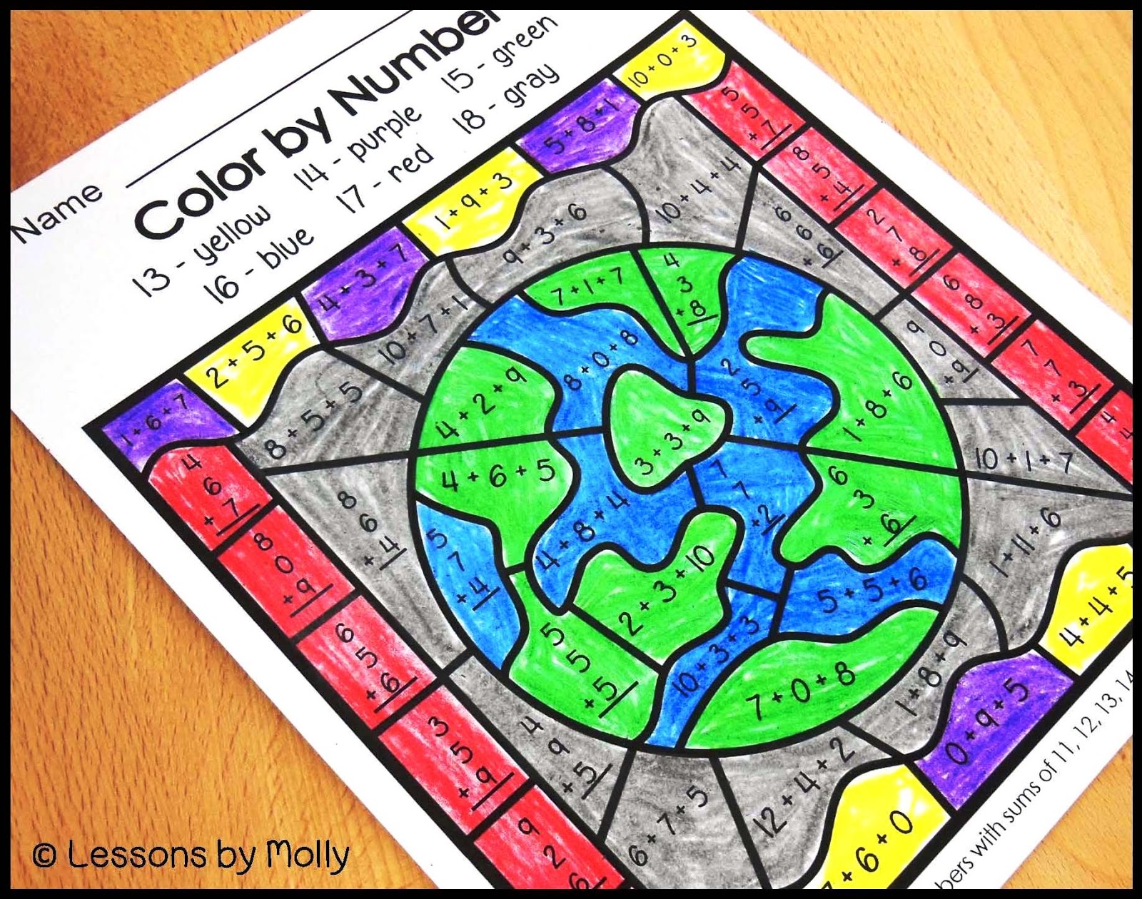Lessons by Molly: Seven Strategies for Success with Color by Code ...