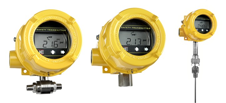 Safety Transmitter for Temperature and Pressure in Industrial Processes ...