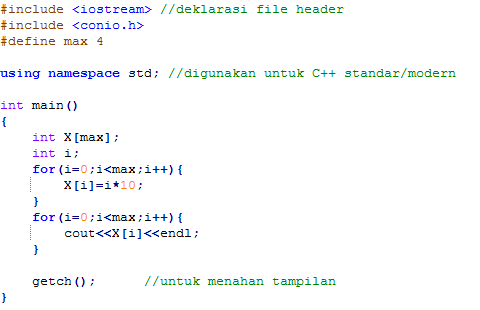 Mengenal Variabel dan Konstanta pada Pemrograman C++ ~ Belajar Bahasa ...
