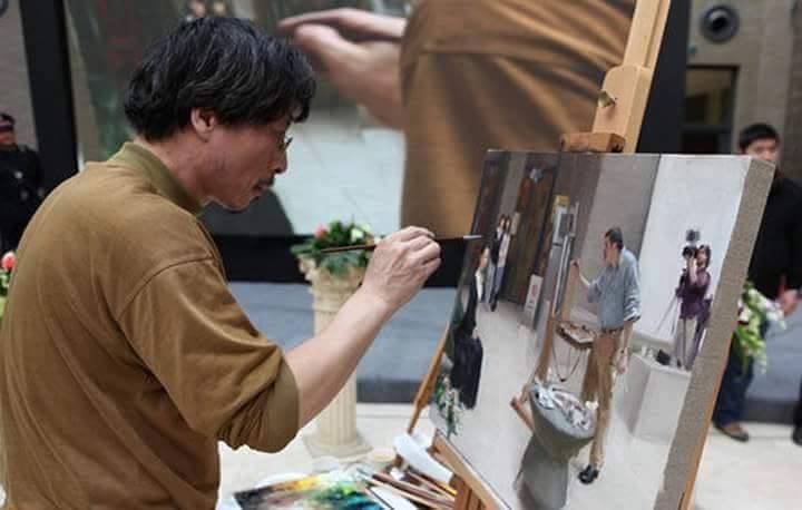 amudu: Believe it or not, these are real paintings..Super Realism ‪# ...