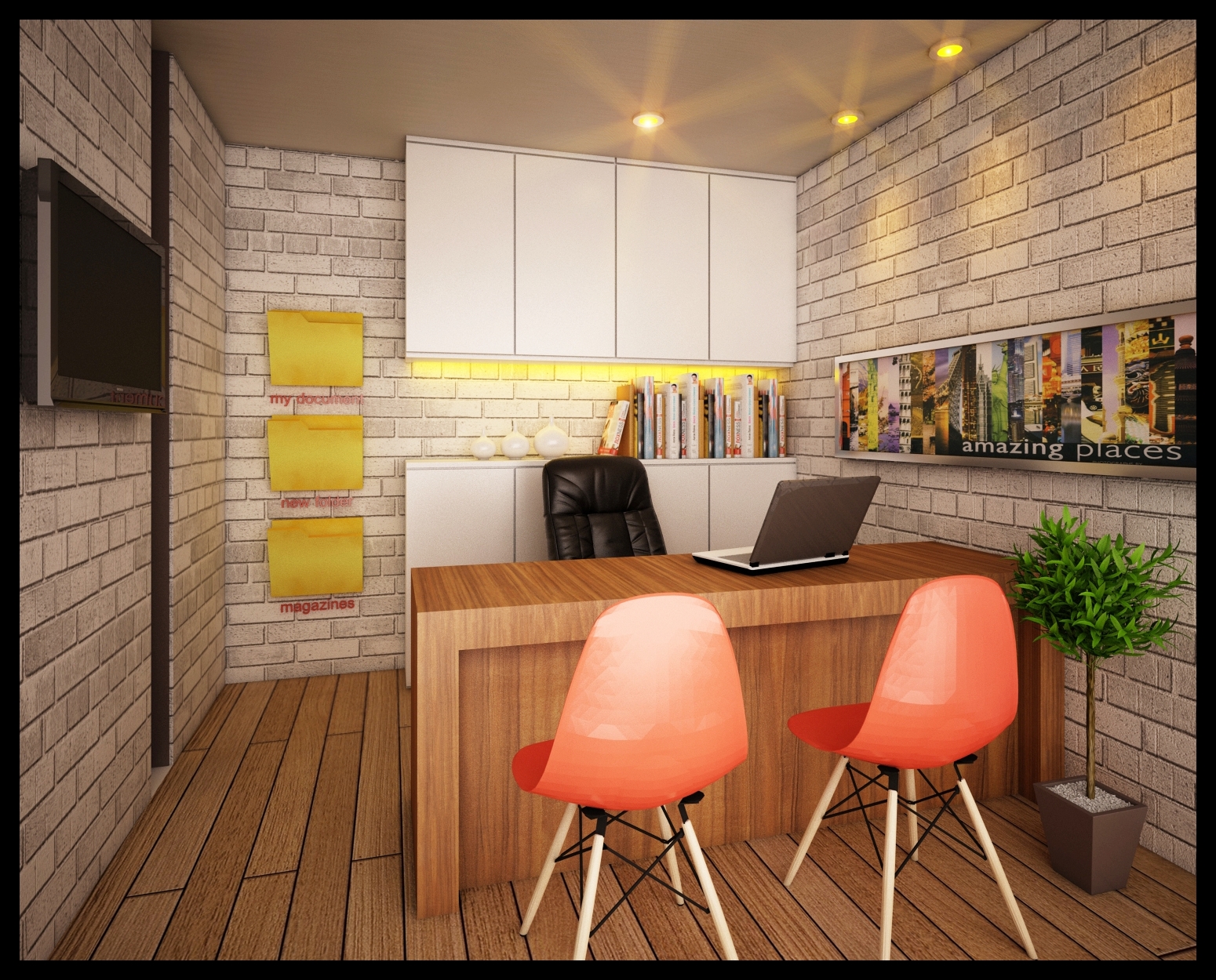 Desain pada Ruang Direktur atau CEO Room