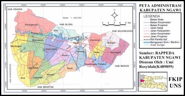 Sejarah terbentuknya Kabupaten Ngawi