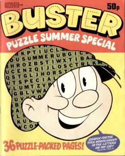 Boys Adventure Comics: UPDATED: Buster Puzzle Books - incomplete ...