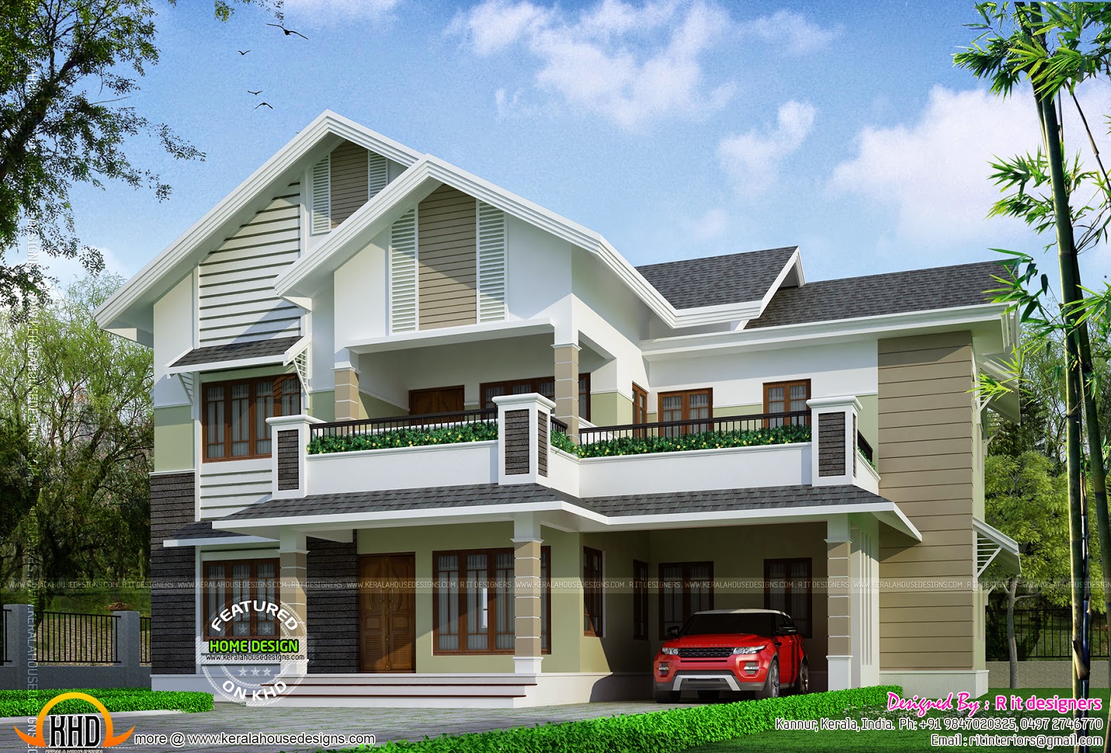 Proposed house in Kannur, Kerala - Kerala Home Design and Floor Plans ...