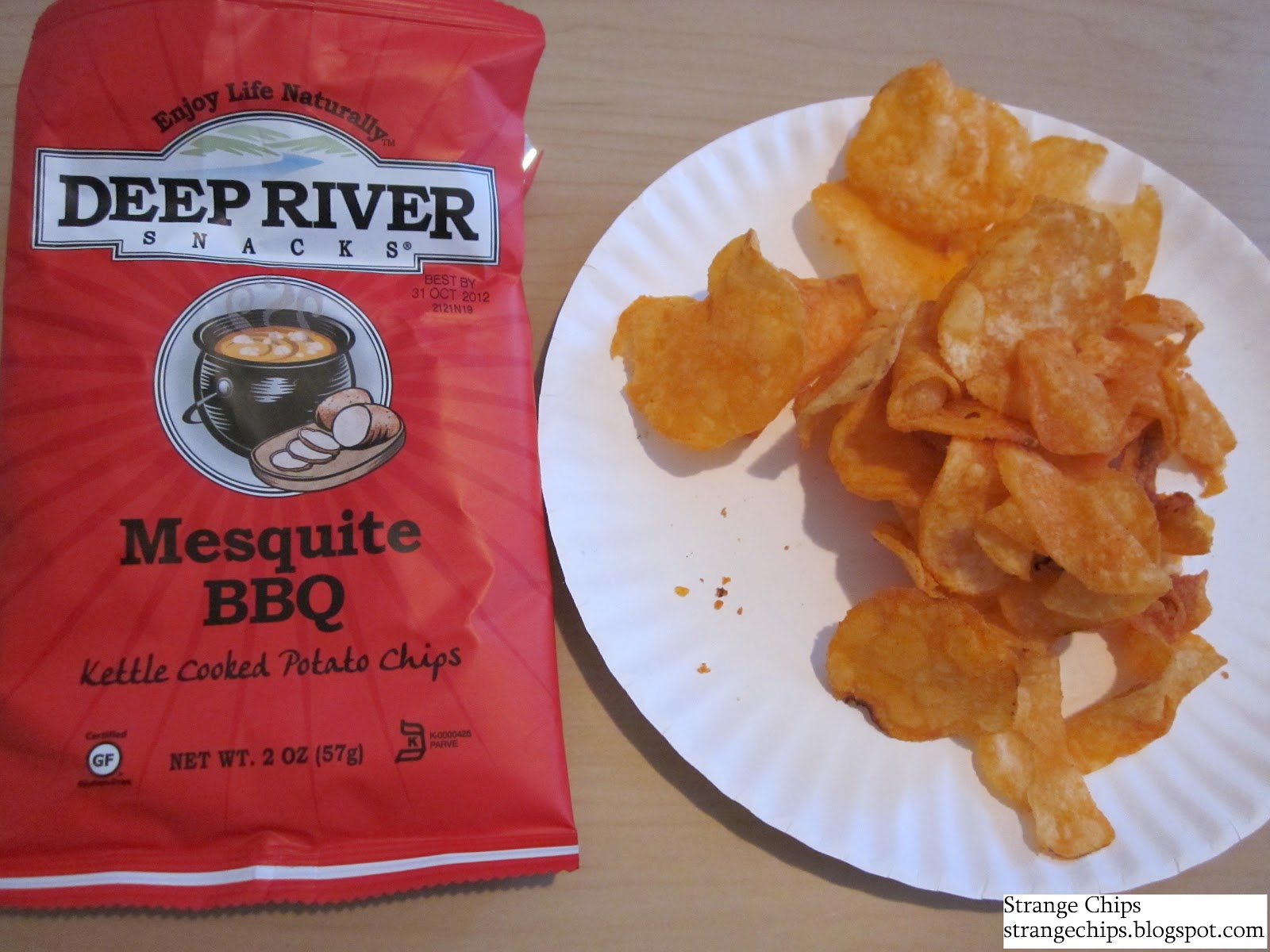 Strange Chips: Deep River Snacks Mesquite BBQ