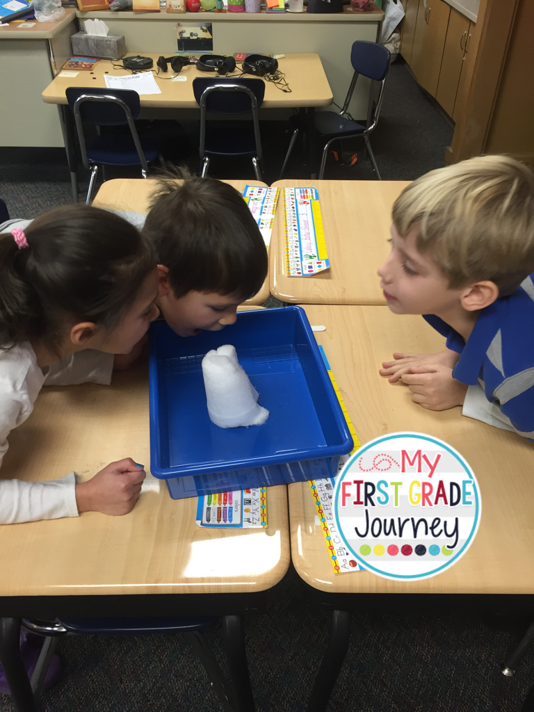 My First Grade Journey: Our In-School Snow Day