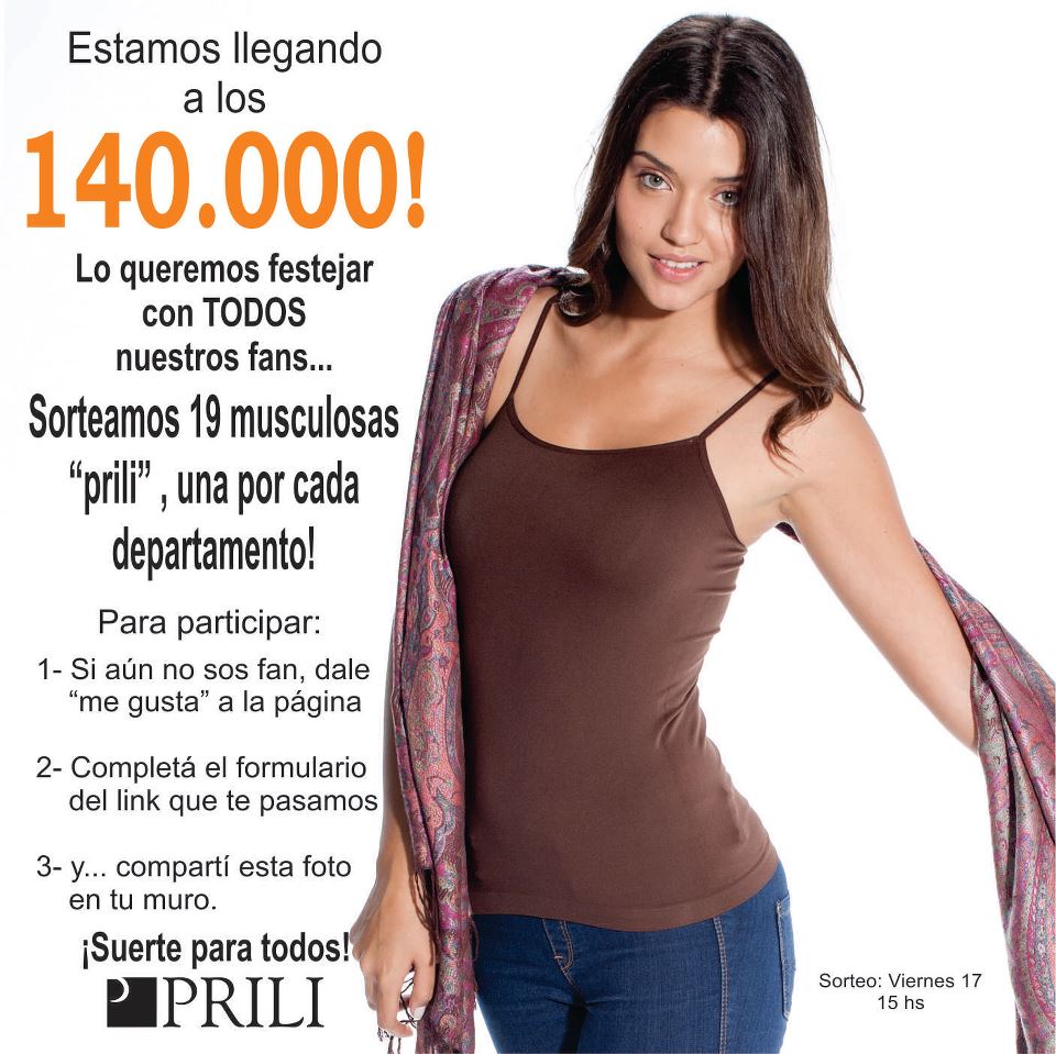 Promociones, sorteos y premios en Uruguay: Nuevo Sorteo en Prili ...