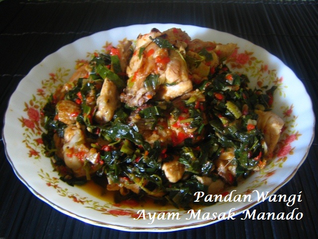 Take One Bite: Manado Inspired : Ayam Masak Manado, Tumis Bunga Pepaya ...