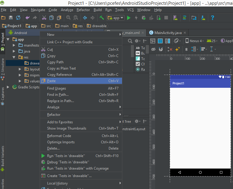 Cara Insert Gambar di Aplikasi Dengan Android Studio - EFESCOM